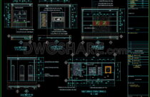 99.Shoe Storage Cabinet Cad Blocks free download