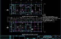 151. CAD drawings of detailed glass balustrade staircase