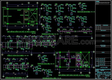 289. Structural Drawings Of 3-Story House A Complete Project 3.9m x 7 ...