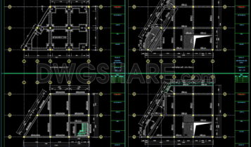 Wellness and SPA complex free AutoCAD drawings
