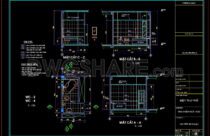 76.Typical Dry Gully Trap Details CAD Drawing DWG