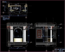 367. Free download of CAD drawings of European classical architectural ...