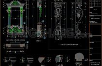 252. CAD blocks of coffee tables and tea tables