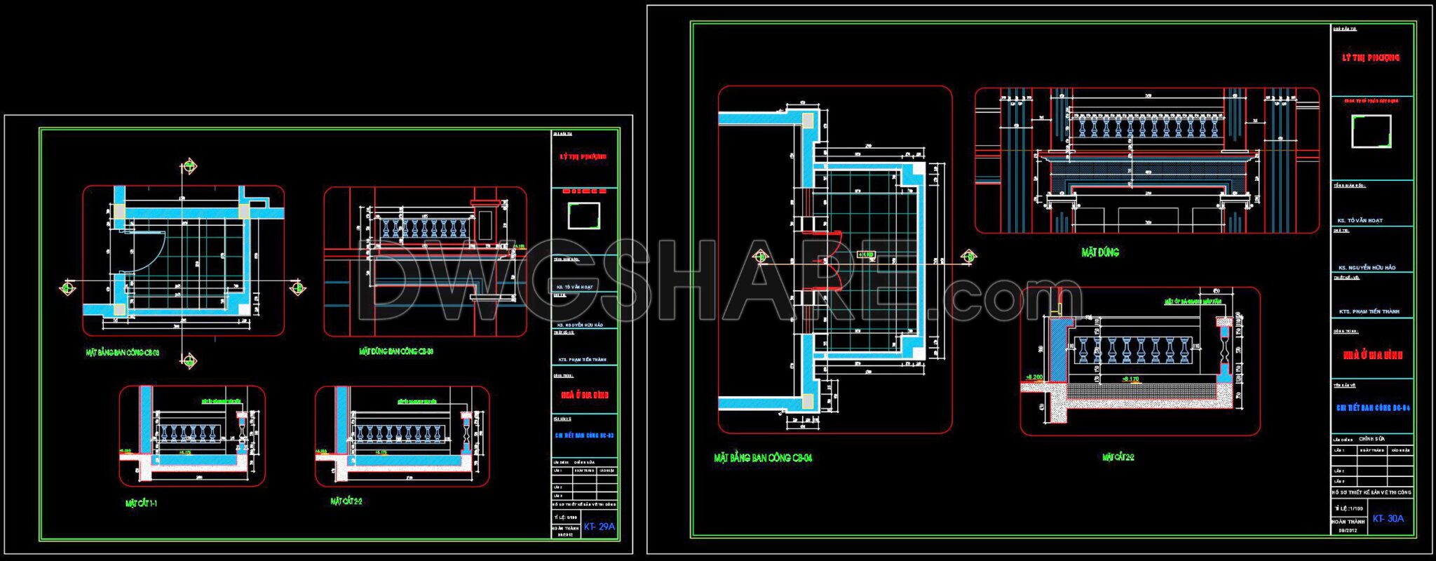 371. Free download of CAD drawings of architectural details