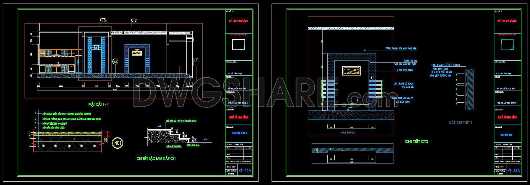 371. Free download of CAD drawings of architectural details