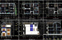 156.Flooring Tiles Layout Plan Free AutoCAD drawings