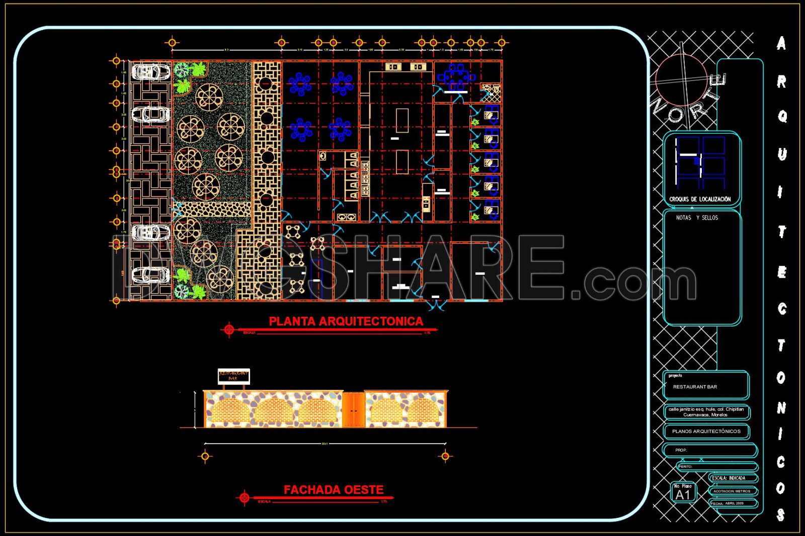 40. Download CAD Floor Plan Drawing of the Functional Layout for a ...