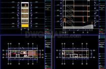 47. Free Download North Arrow & Compass Rose CAD Blocks