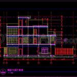 468. Download Cad Design Drawings For A 4-story House With Dimensions 9 ...