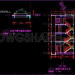 468. Download Cad Design Drawings For A 4-story House With Dimensions 9 ...