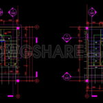468. Download Cad Design Drawings For A 4-story House With Dimensions 9 ...