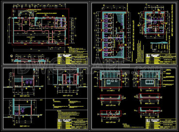 52. Download CAD construction technical drawings for a factory with a ...