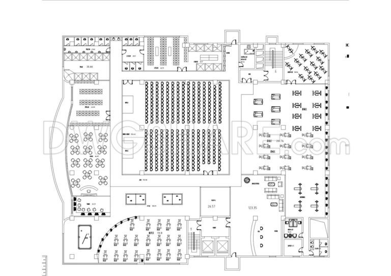 59. Download free upgraded CAD floor plan drawings specifically for the gym