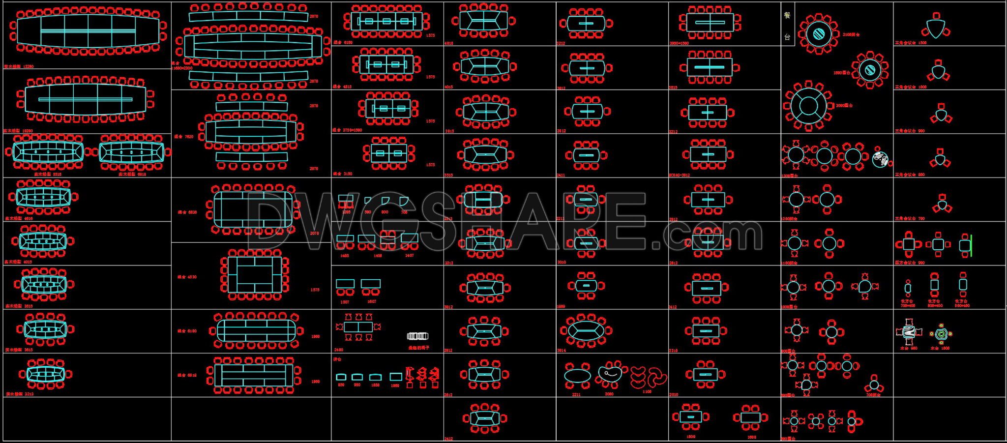 60. Download CAD drawings of meeting room layouts and conference room ...