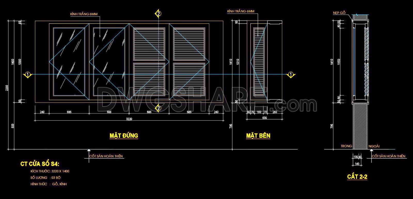 624. Detailed CAD Drawings Of Doors, Windows For Download