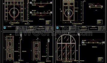 Security Check Point 3D Model AutoCAD File DWG