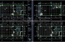 47. Free Download North Arrow & Compass Rose CAD Blocks