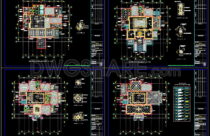 Security Check Point 3D Model AutoCAD File DWG