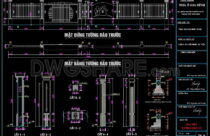 Holding Malls GRC Details AutoCAD File DWG