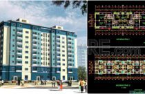 Commercial Building Layout Plan AutoCAD File Free Download