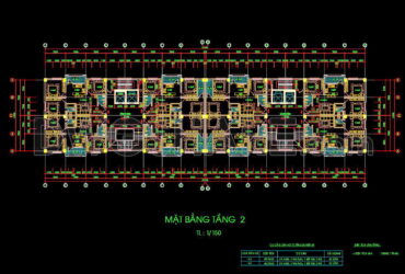 19. CAD drawings of a 10-story high-rise residential building project ...