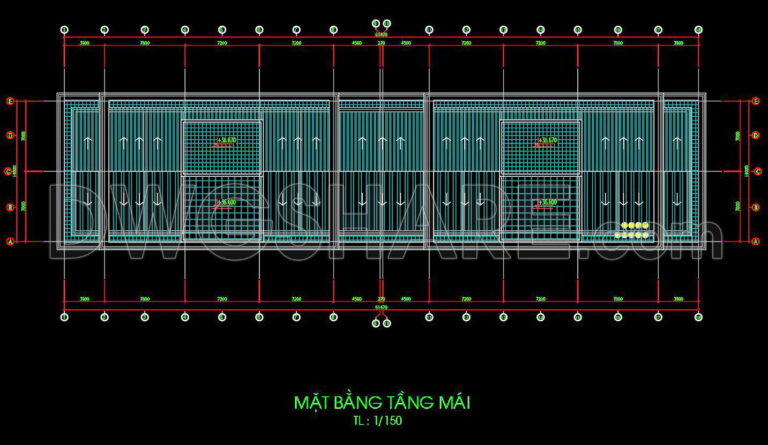 19. CAD drawings of a 10-story high-rise residential building project ...