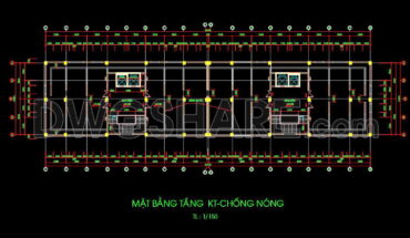 19. CAD drawings of a 10-story high-rise residential building project ...