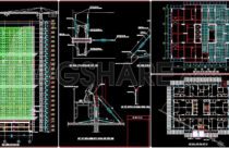12.Multi function hall AutoCAD File DWG
