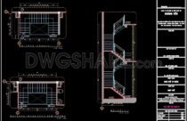 89.Detailed Drawings Of Modular Kitchen In Autocad File