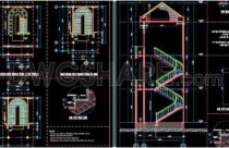 6.Factory Canopy Elevation and Sections Details CAD