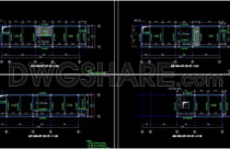 10.Gas cooker, Induction cooker, Kitchen hood AutoCAD blocks free download