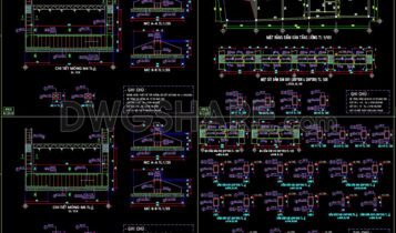 164.Autocad drawing of the roof gutter drainage detail available for ...
