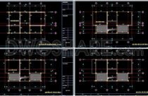 82.Detail of Raft Foundation Free DWG