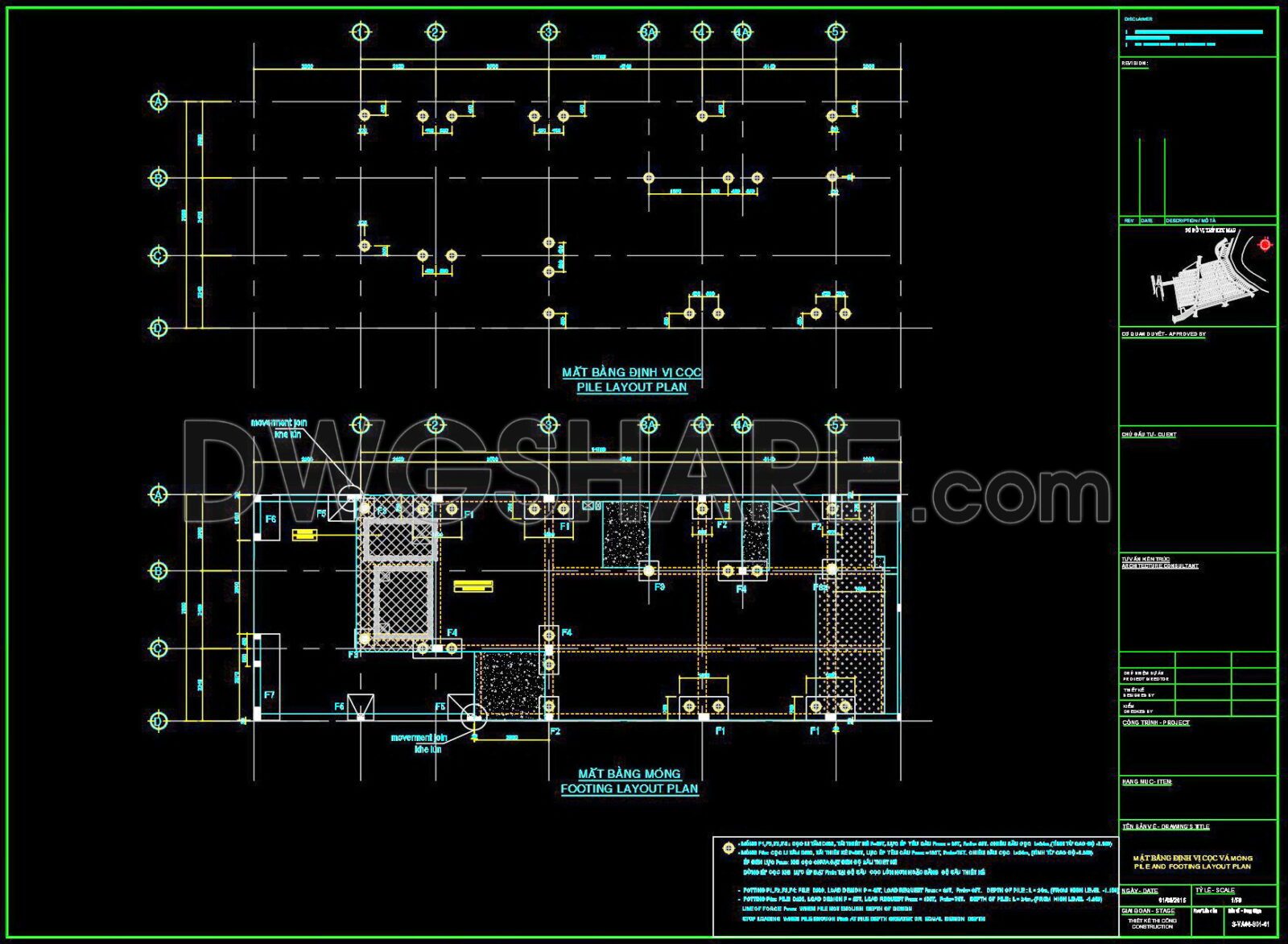 298. Structural Drawings Of 3-Story House A Complete Project 7m x 14.7m ...