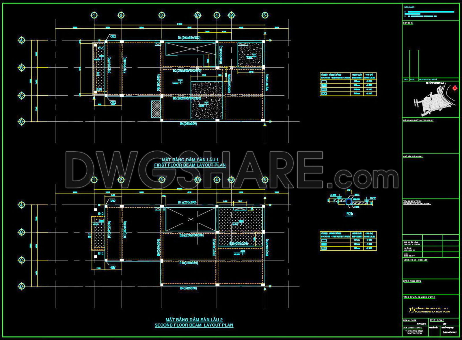 298. Structural Drawings Of 3-Story House A Complete Project 7m x 14.7m ...