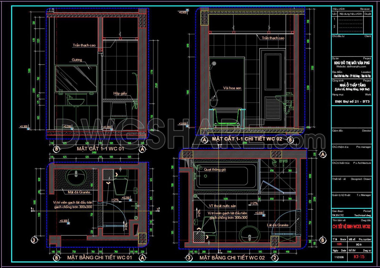 320. Free download of CAD technical drawings for the construction of ...