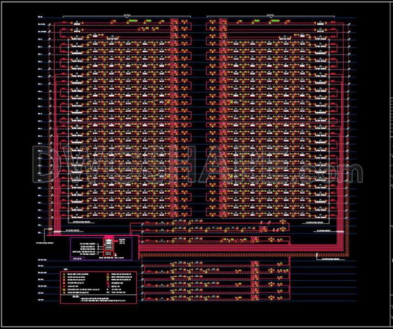 323. Free Download of CAD Drawings for the Fire Protection System of ...