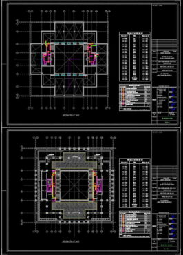 323. Free Download of CAD Drawings for the Fire Protection System of ...