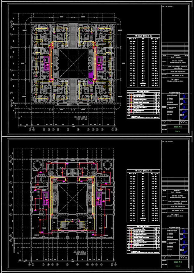 323. Free Download of CAD Drawings for the Fire Protection System of ...