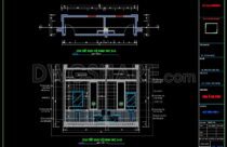 125. Free download of CAD section drawings of residential interior spaces