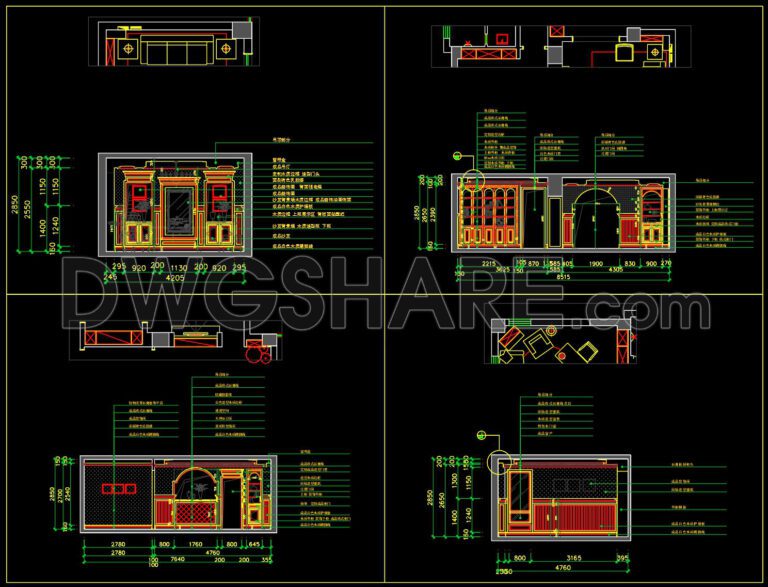 374. Download detailed construction drawings of wood wall cladding for ...