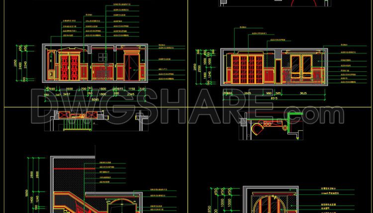 374. Download Detailed Construction Drawings Of Wood Wall Cladding For ...