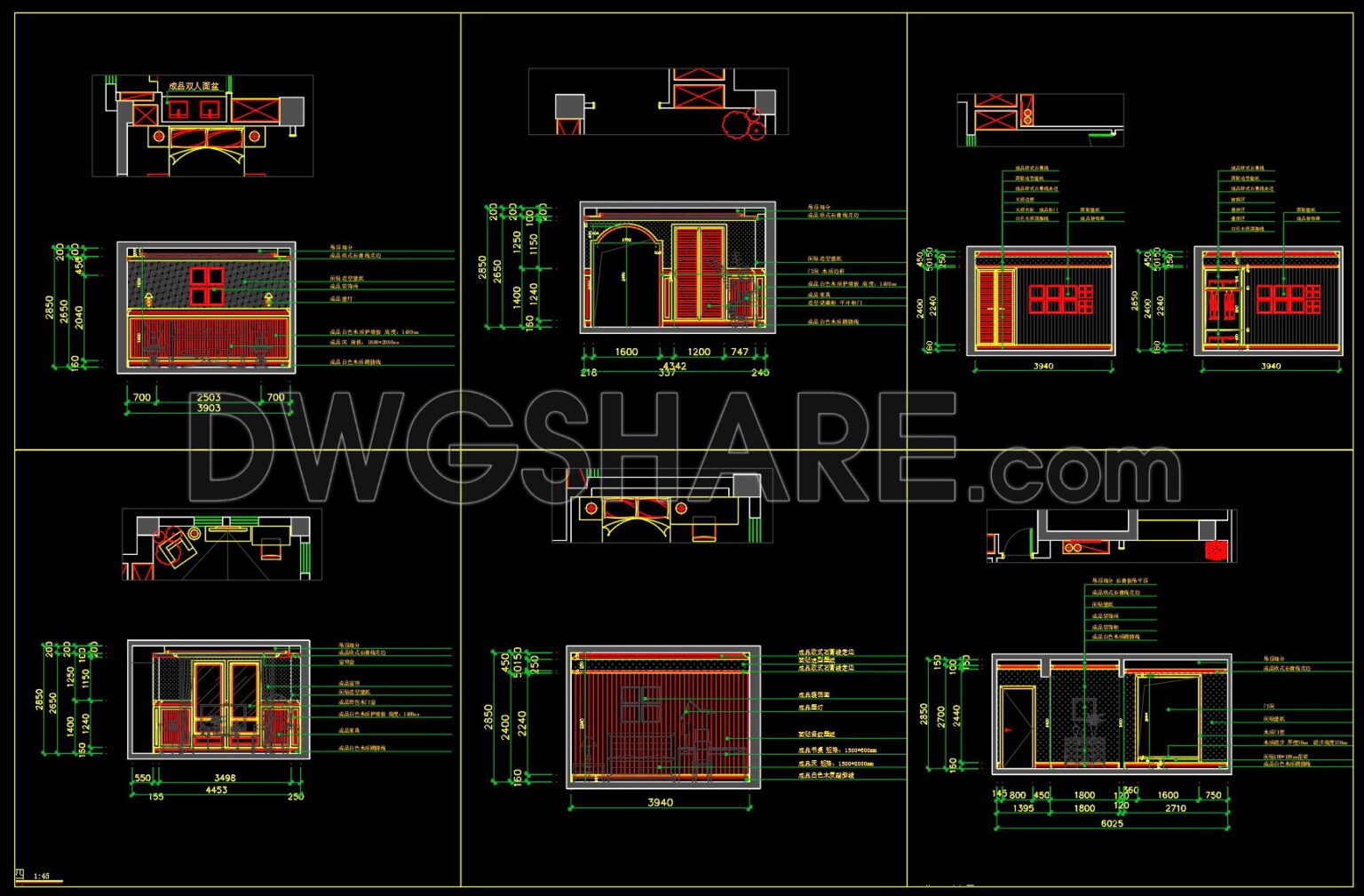 375. Download detailed construction drawings of wood wall cladding for ...