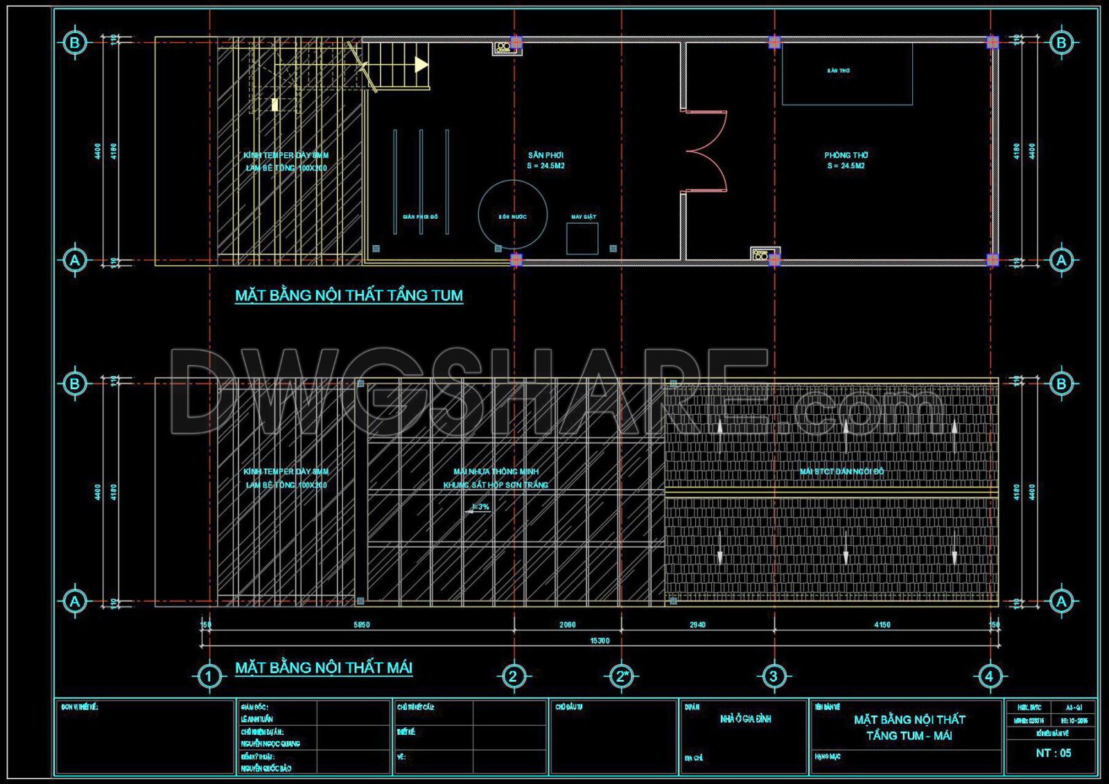 417. Free Download CAD Design Drawings for a 8-Story House with ...