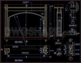526. Free download of detailed architectural CAD drawings for balconies ...