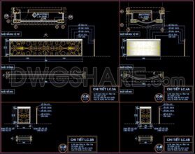526. Free download of detailed architectural CAD drawings for balconies ...