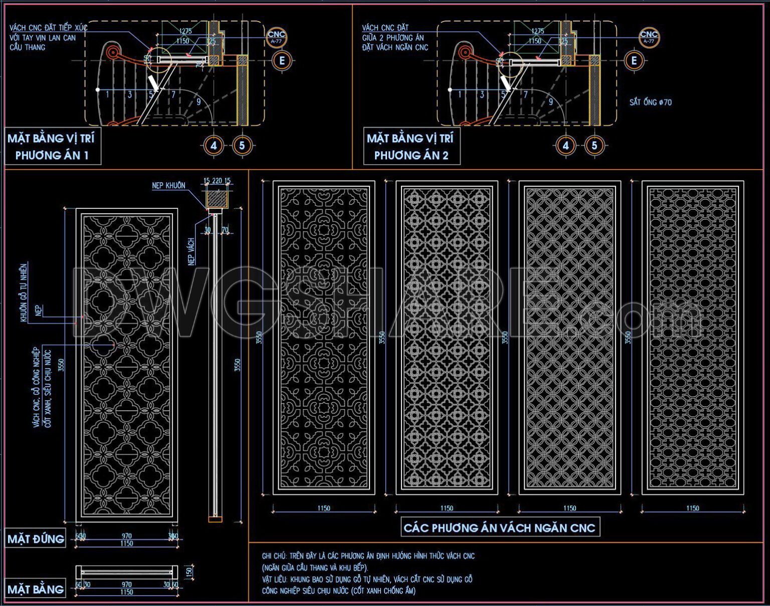 526. Free download of detailed architectural CAD drawings for balconies ...