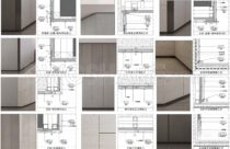 17. CAD drawings of a high-rise residential apartment project with a ...