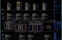 35.Pipe Sleeve Thru Walls Details Autocad Drawing DWG