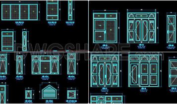 10.Garbage Bin CAD Blocks